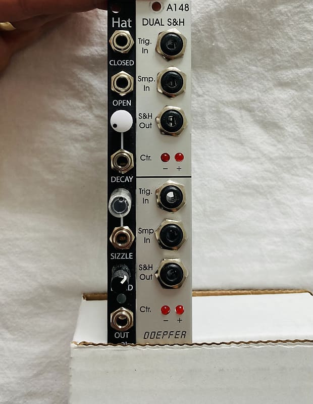 2hp Hat set Doepfer Dual Sample Hold A148 | Reverb