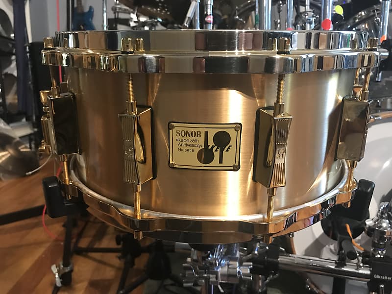 Rare Sonor IKEBE Sand Cast Bell Bronze 6.5" X 14" Brand new | Reverb