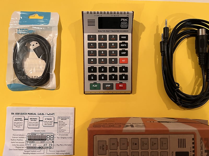 Retro Kits RK008 Real Time Multitrack MIDI Recorder | Reverb