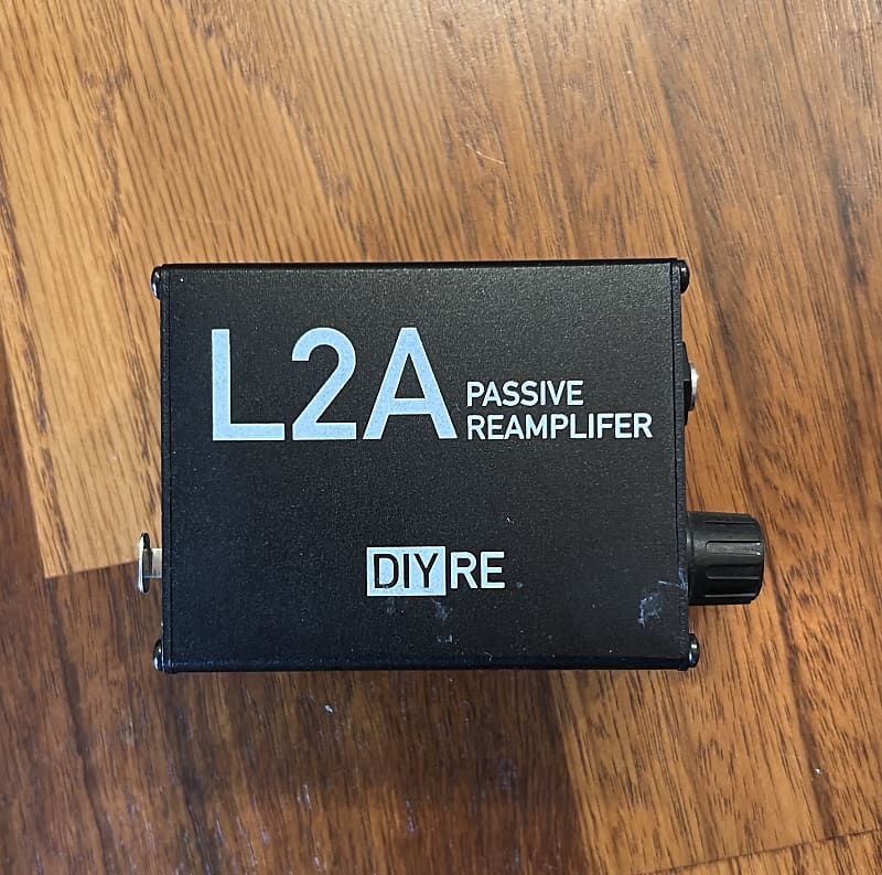 DIY Re-amp box 2019 black | Reverb