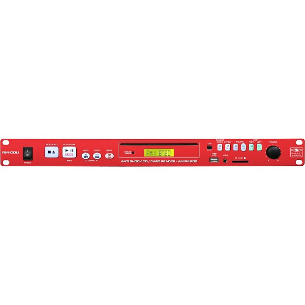 Galaxy - RMCDU - Audio RM-CDU Rack Mount Tuner/CD & MP3 | Reverb