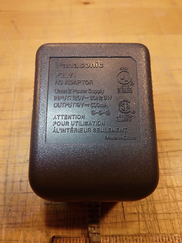 Panasonic 120V AC 60Hz 9W Transformer Output 9 V DC 2020s | Reverb