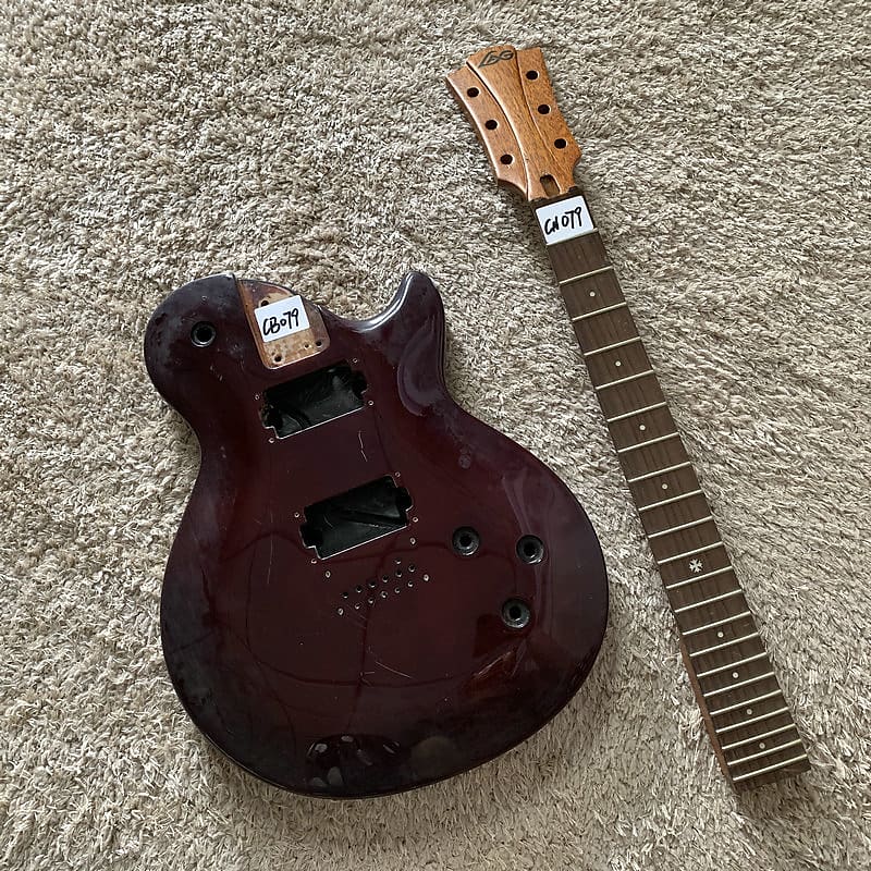 LAG Les Paul LP Style Guitar Mahogany Body with Neck and | Reverb