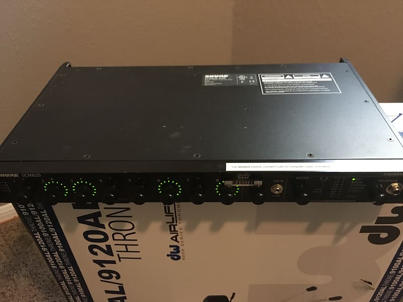 Shure SCM820-DAN Automixer Dante | Reverb