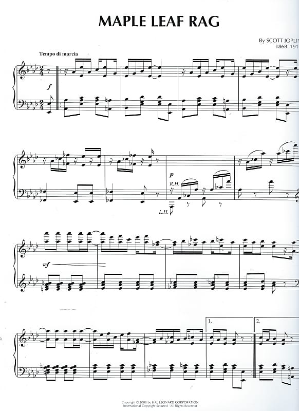 Maple Leaf Rag | Reverb