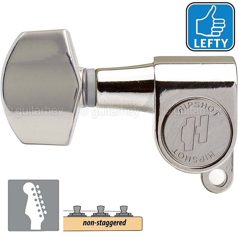 NEW Hipshot Mini Tuners Set 6-In-Line Non-Staggered | Reverb Australia