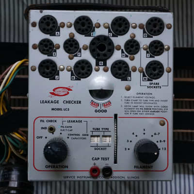 Sencore LC3 Tube and Capacitor Tube Tester Leakage Checker | Reverb