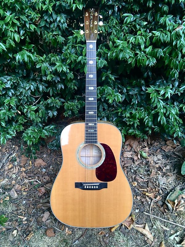 Martin D40 QM Quilted Maple Limited Edition 1996 Natural | Reverb