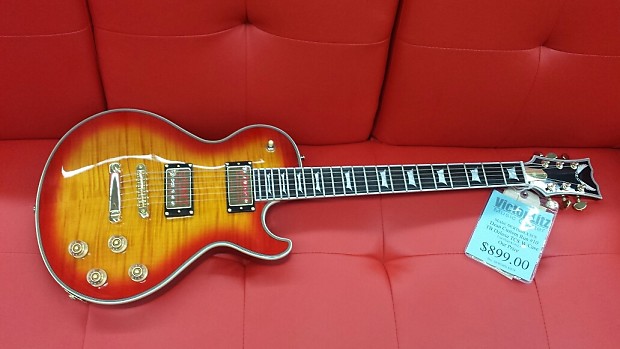 Dean Custom Run #10 Thoroughbred Deluxe Guitar with Case 2014 | Reverb