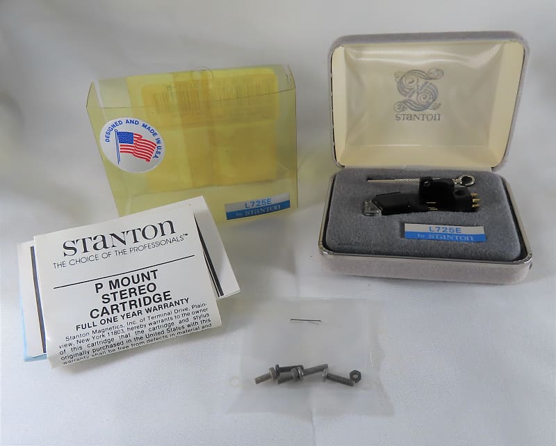 Stanton L725E Turntable Cartridge With Stylus - P Mount & | Reverb