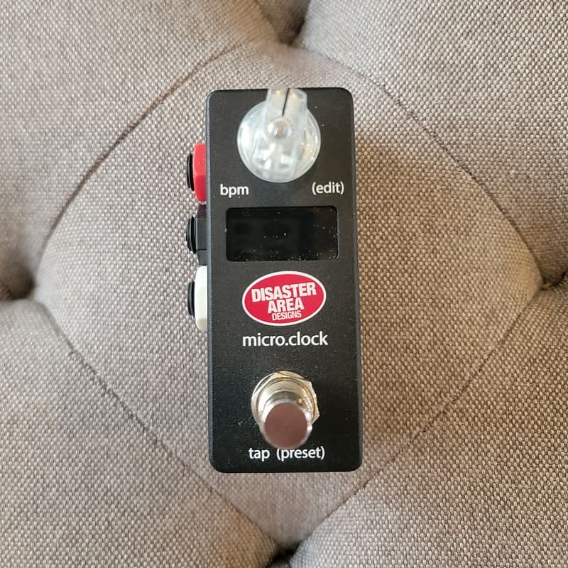 Disaster Area Designs Micro.clock 2021 Black | Reverb