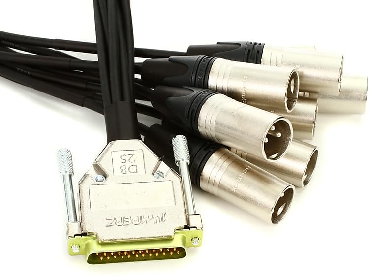 JUMPERZ JDB25-XLRM ZipLine DB25 to XLR Male 8-channel Analog | Reverb