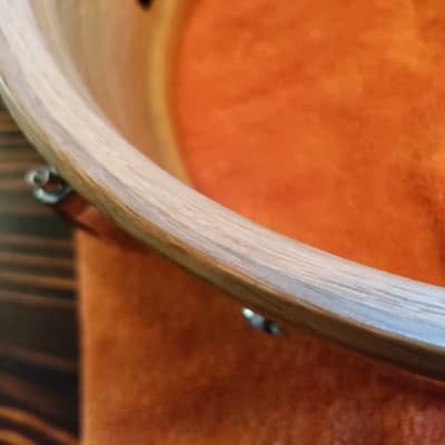 Custom Steam Bent Solid Shell 14X6 Quarter Sawn White Oak | Reverb