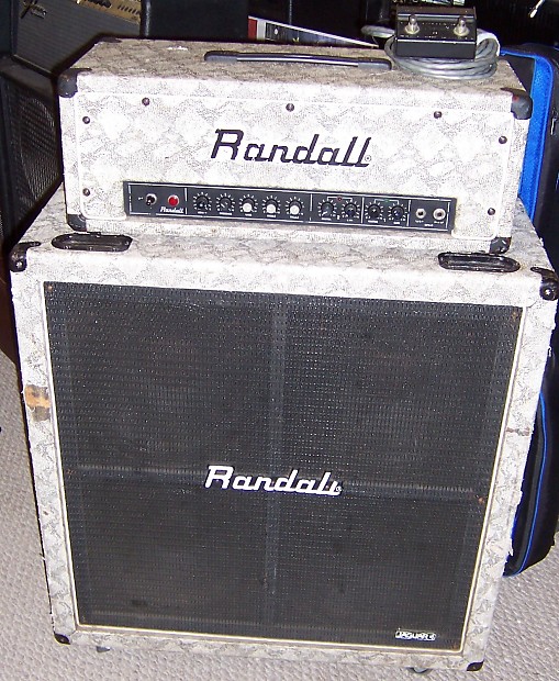 Randall RG-80 ES & R 412 JB | Reverb