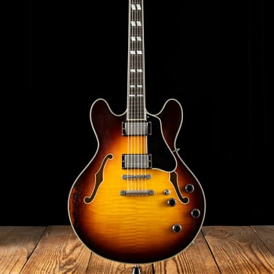 Eastman T59/v Thinline - Antique Sunburst - Free Shipping | Reverb