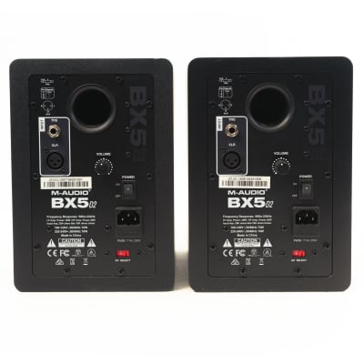 M-Audio BX5 D2 70-Watt Bi-Amplified Studio Monitors / | Reverb