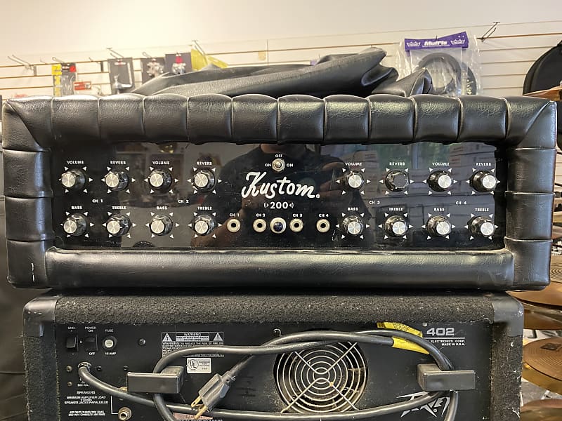 Kustom 200 PA and Speakers 1960’s - Black | Reverb