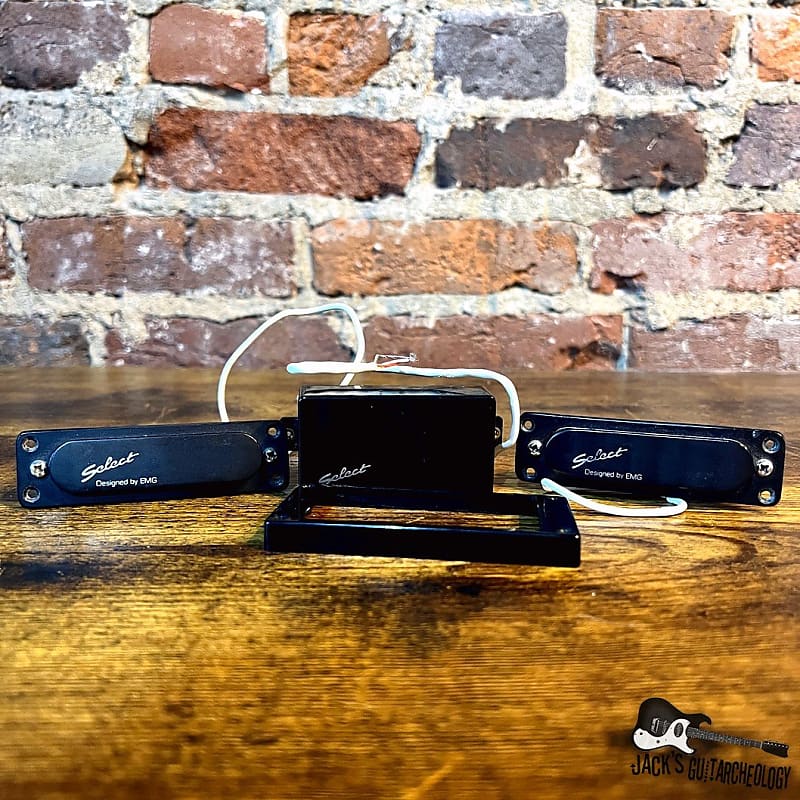 EMG Model SES HSS Super Strat Style Pickup Set w/ Rings | Reverb