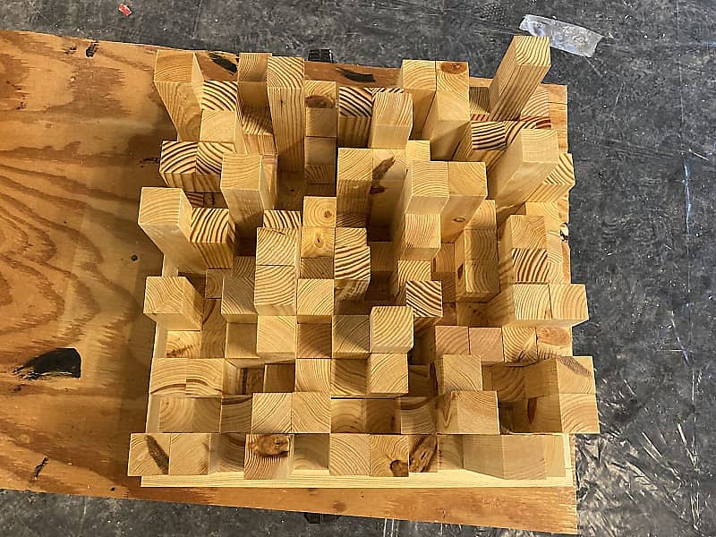 Custom 18"x18" Wood Skyline Diffuser 2022 | Reverb