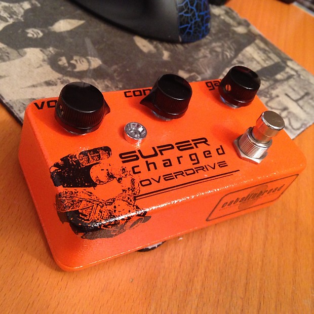 Catalinbread Supercharged Overdrive (early Horizontal | Reverb