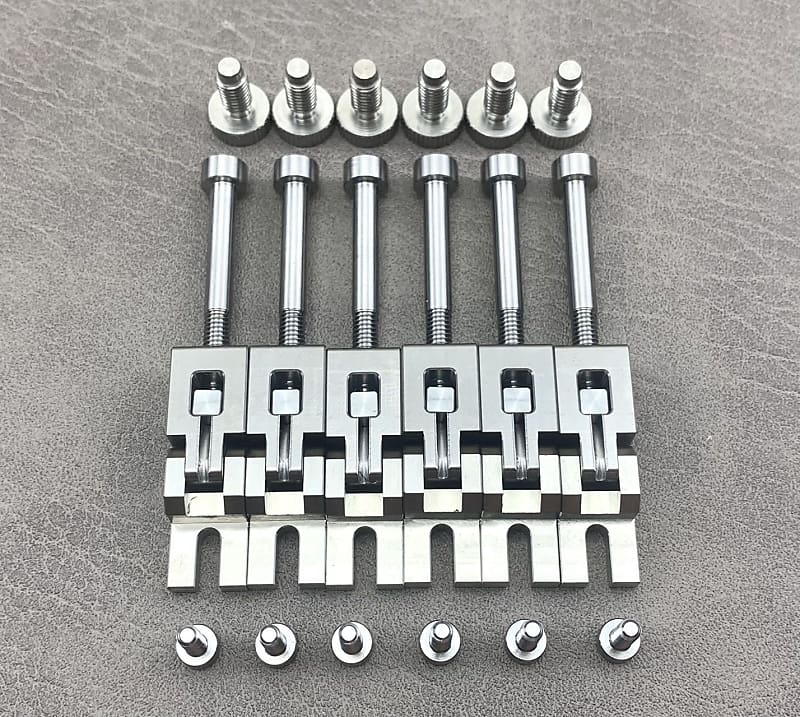 Floyd Rose Titanium Double Locking Tremolo Bridge Saddles for | Reverb