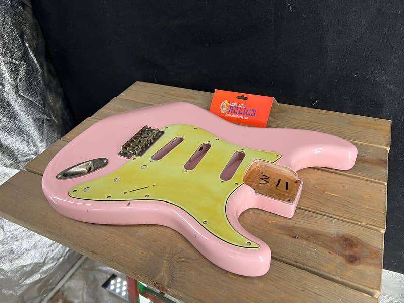 Real Life Relics Custom Class Nitro Strat® Body Aged Shell | Reverb
