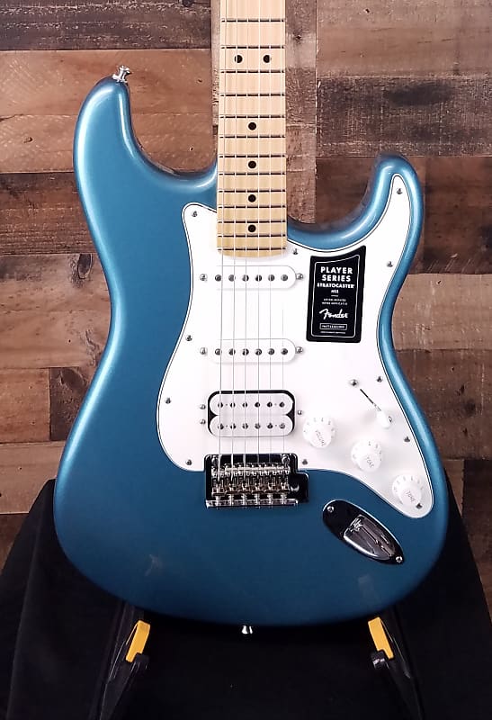 Fender Player Stratocaster HSS Tidepool Strat, Free Ship 825 | Reverb