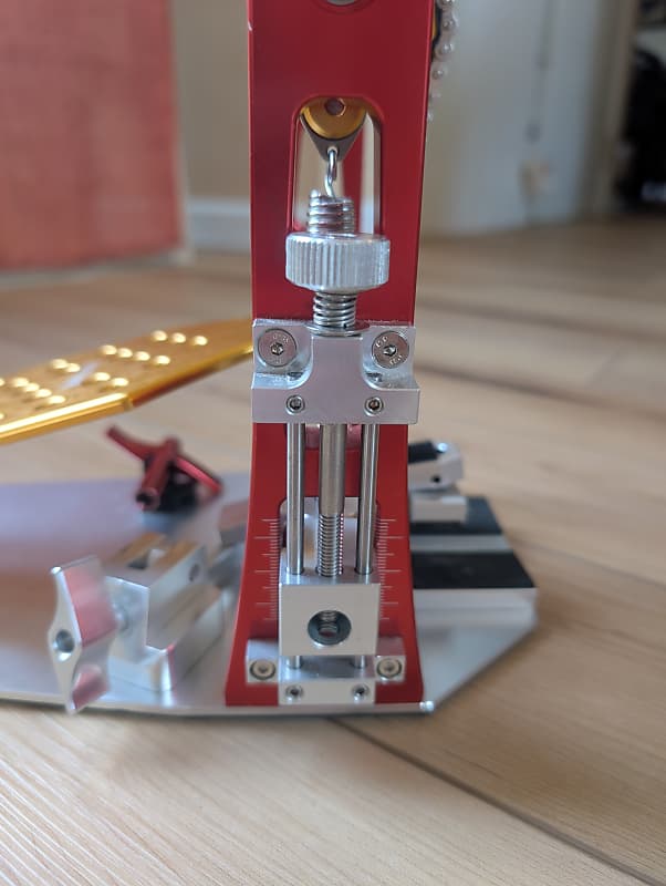 Altune Premium Kick Drum Pedal 2024 - Gold/red | Reverb