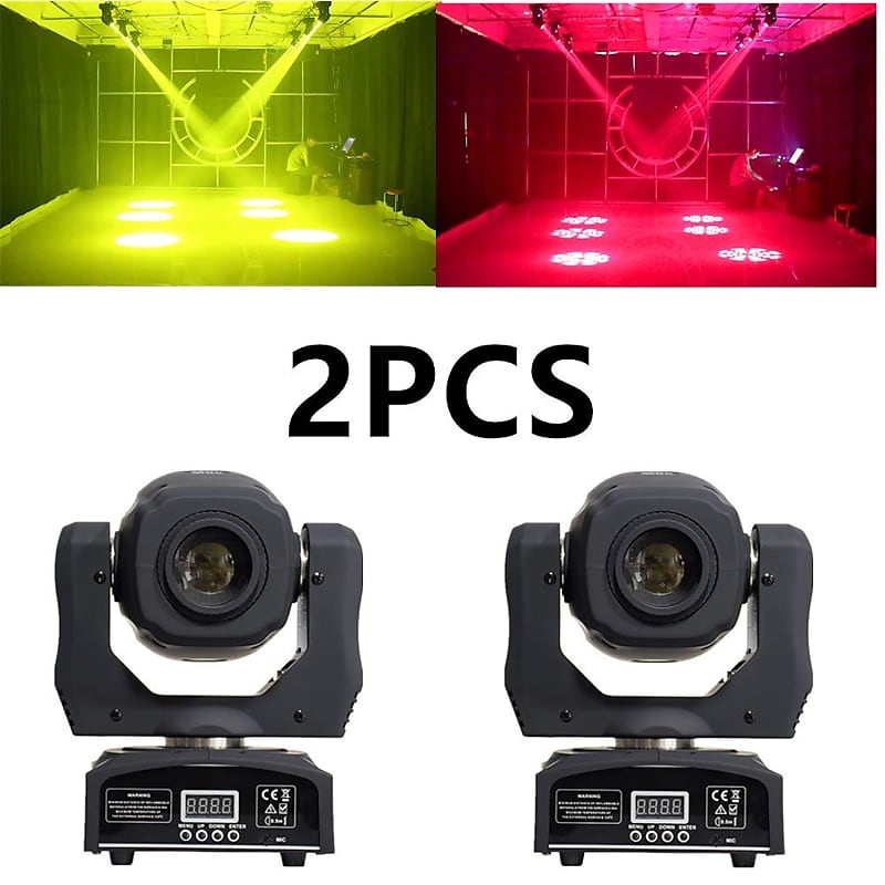 Stage Lights Moving Head Light 8 Gobos 8 Colors 11 Channels | Reverb