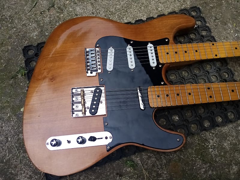 Hand Made Double Neck Telecaster Stratocaster 2019 | Reverb