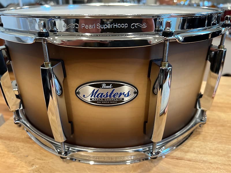Pearl Master maple Complete Natural Burst | Reverb