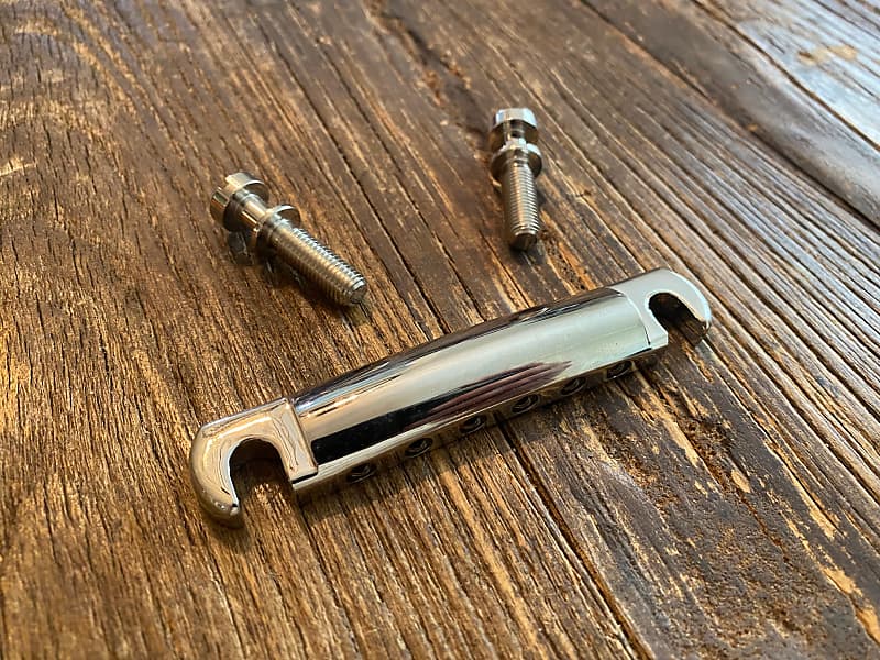 Gibson USA Light Weight Aluminum Stop Bar w/ Height | Reverb