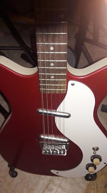 Danelectro 12 string original reissue 2002 Commie Red | Reverb Canada