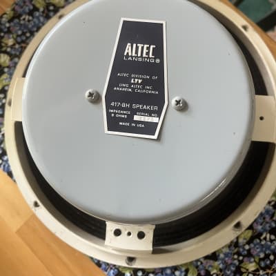 Altec - 417B - 12" Speaker - 1967 | Reverb