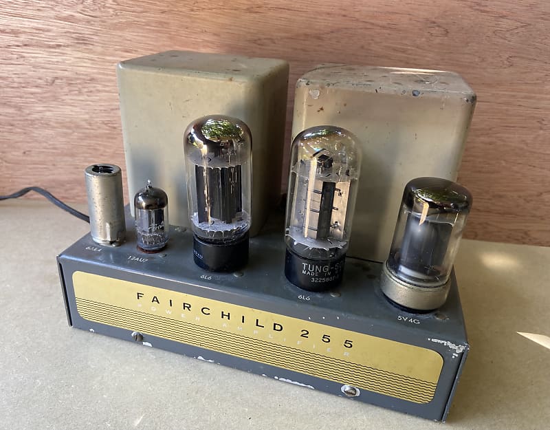 Fairchild Model 255 - 25 Watt Power Amplifier 50s 60s Silver | Reverb