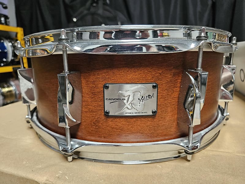 Canopus Yaiba Maple 14x5.5 2023 - Antique Brown Matte | Reverb