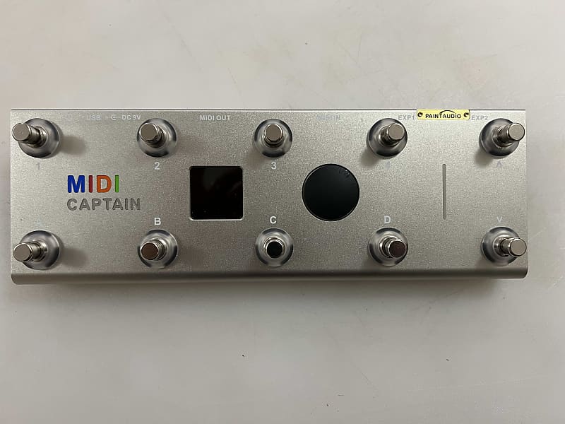 Paint Audio MIDI Captain 2024, MIDI Controller - Silver | Reverb