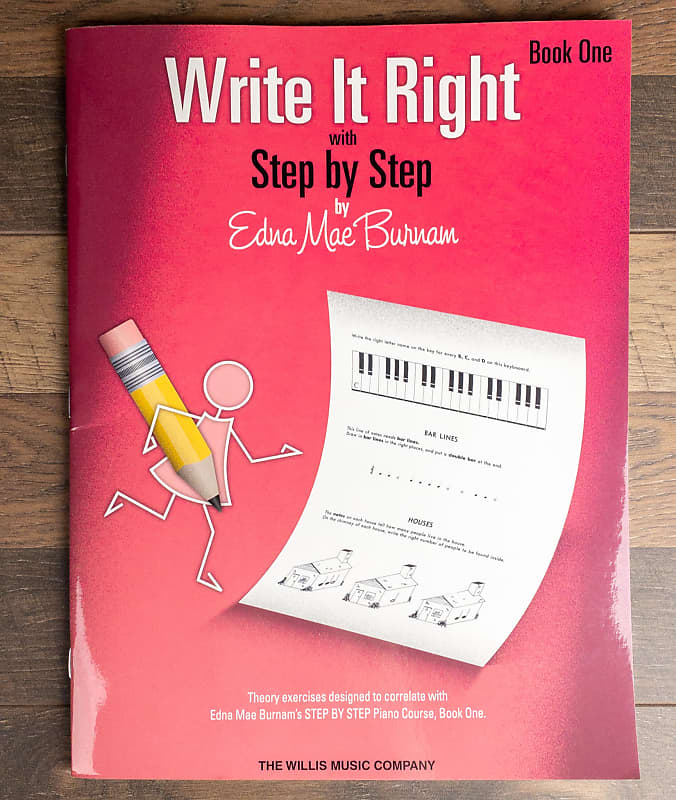 Write it Right with Step by Step Book – Bk. 1 by Edna Mae | Reverb