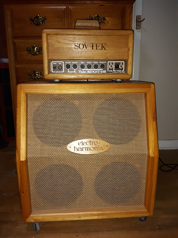 Sovtek Mig 50 Tube Midget 50H with Cab Early 90s Limited | Reverb