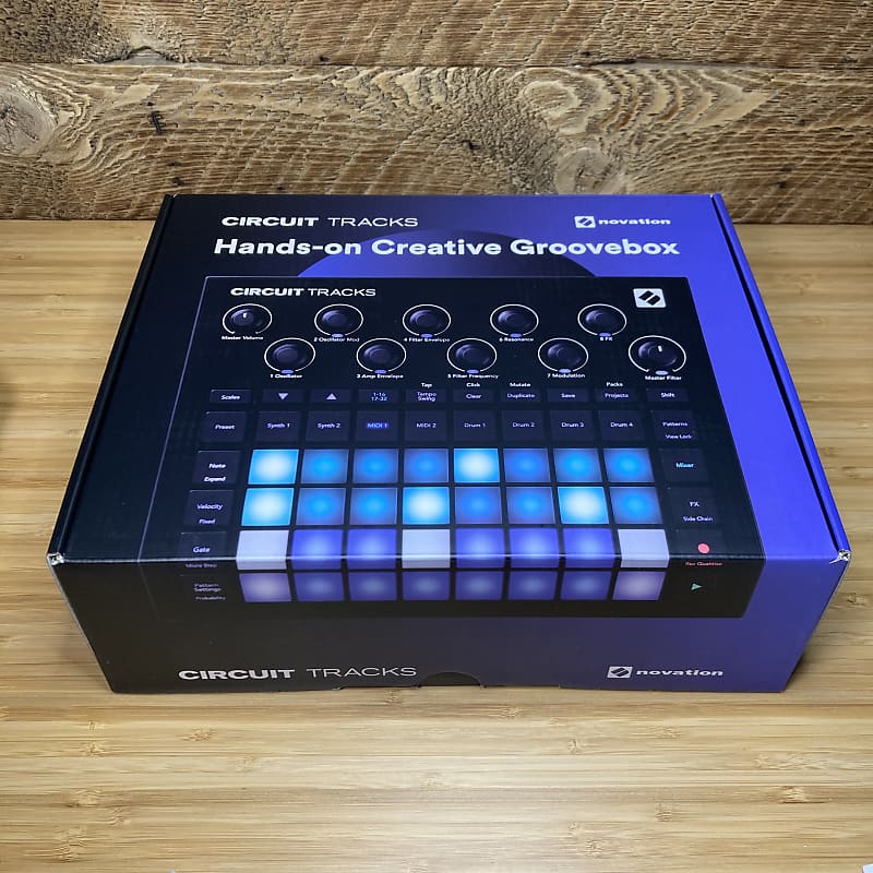 Novation Circuit Tracks Groovebox 2021 -Open Box | Reverb