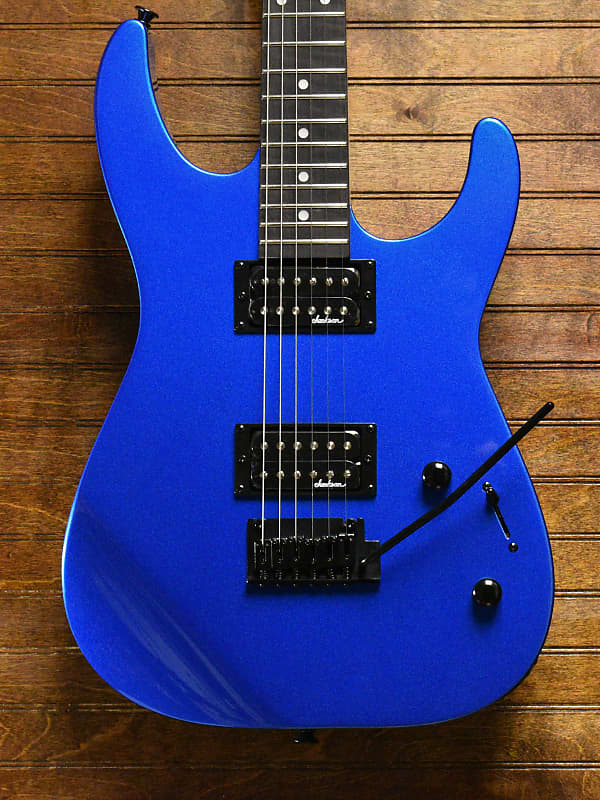 Jackson JS11 Dinky Ah FB 22 Frets Metallic Blue | Reverb