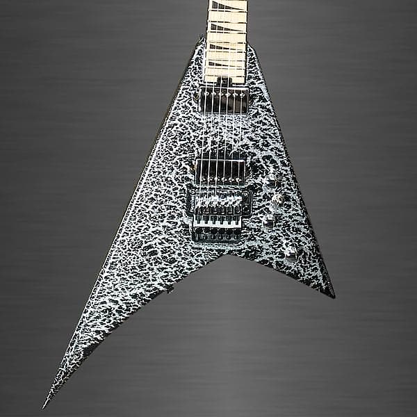 Jackson Custom Shop Randy Rhoads Silver & Black Crackle Jackson Custom Shop Randy Rhoads Silver & Black Crackle