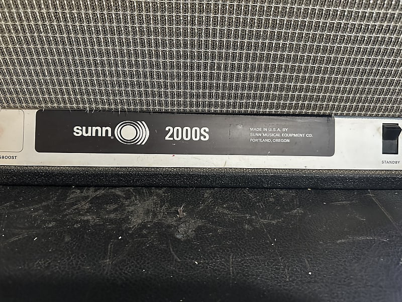 Sunn 2000S 1970's Works great! | Reverb