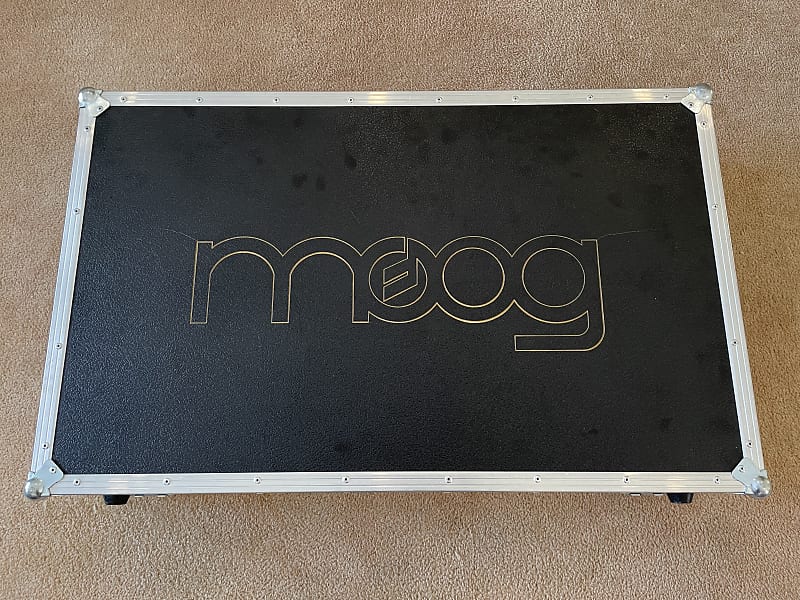 Moog Minimoog Voyager Road Flight Travel Hard Case | Reverb