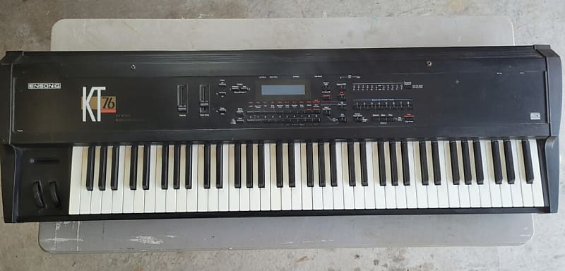Ensoniq KT-76 64-Voice Digital Synthesizer 1995 - Black | Reverb