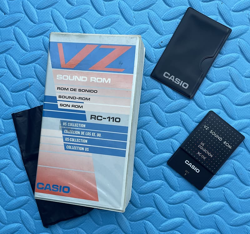 Casio RC-110 - memory card for VZ synths - black | Reverb