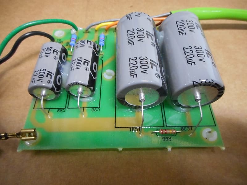 Fender fender twin reissue dog house capacitor pcb board 2014 | Reverb