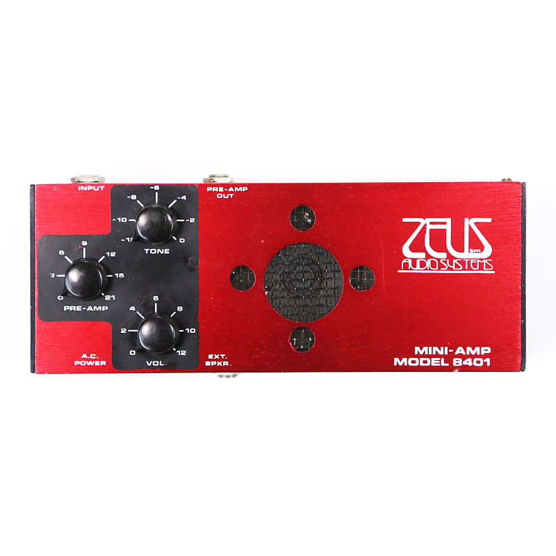 1980s Zeus Audio Systems Model 8401 Mini-Amp Vintage | Reverb UK