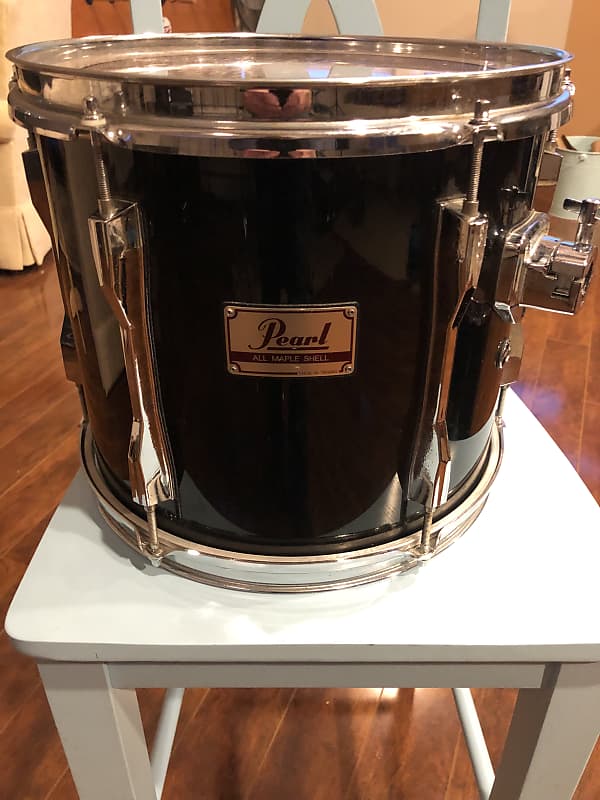 Pearl MLX 13”x11 maple Tom -Black Lacquer | Reverb