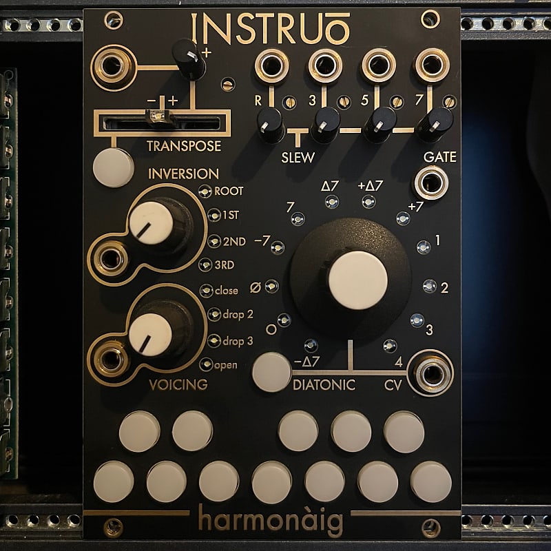 Instruo Harmonaig Black/Gold | Reverb UK